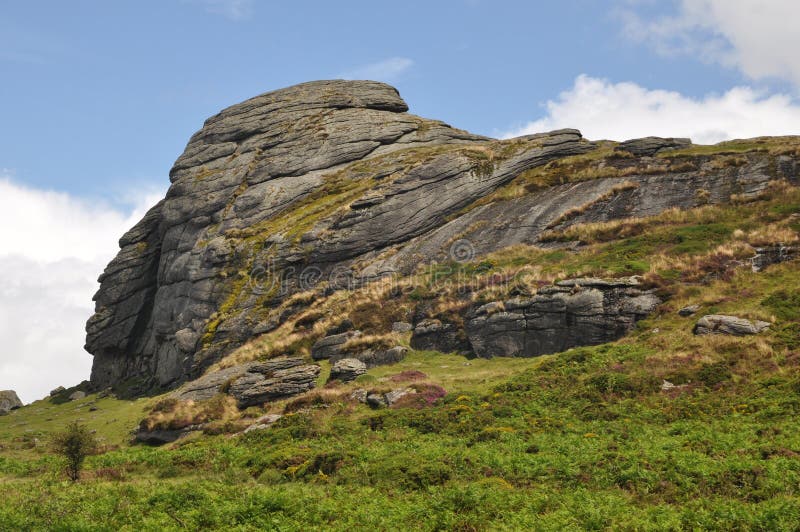 Haytor Rock stock image. Image of outdoors, beauty, mountain - 26235527