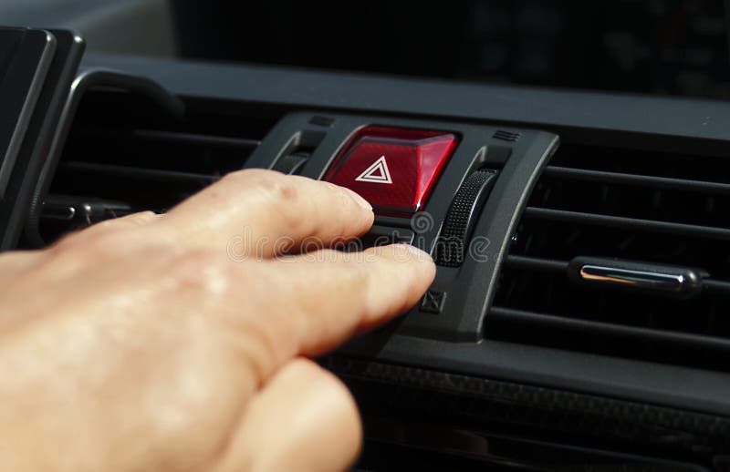 Hazard button stock photo. Image of hand, broken, stuck - 42563908