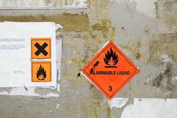 Hazard labels stock image. Image of hazardous, dangerous - 13288975