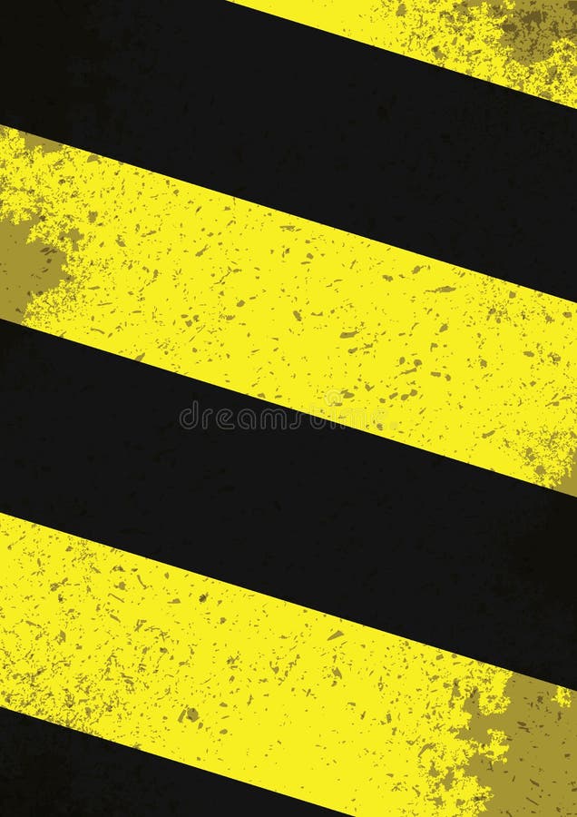 Grunge Hazard Lines stock illustration. Illustration of grunge - 11893619