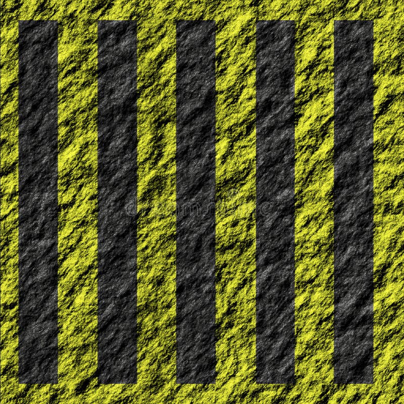 Hazard Lines Illustration stock illustration. Illustration of lane ...