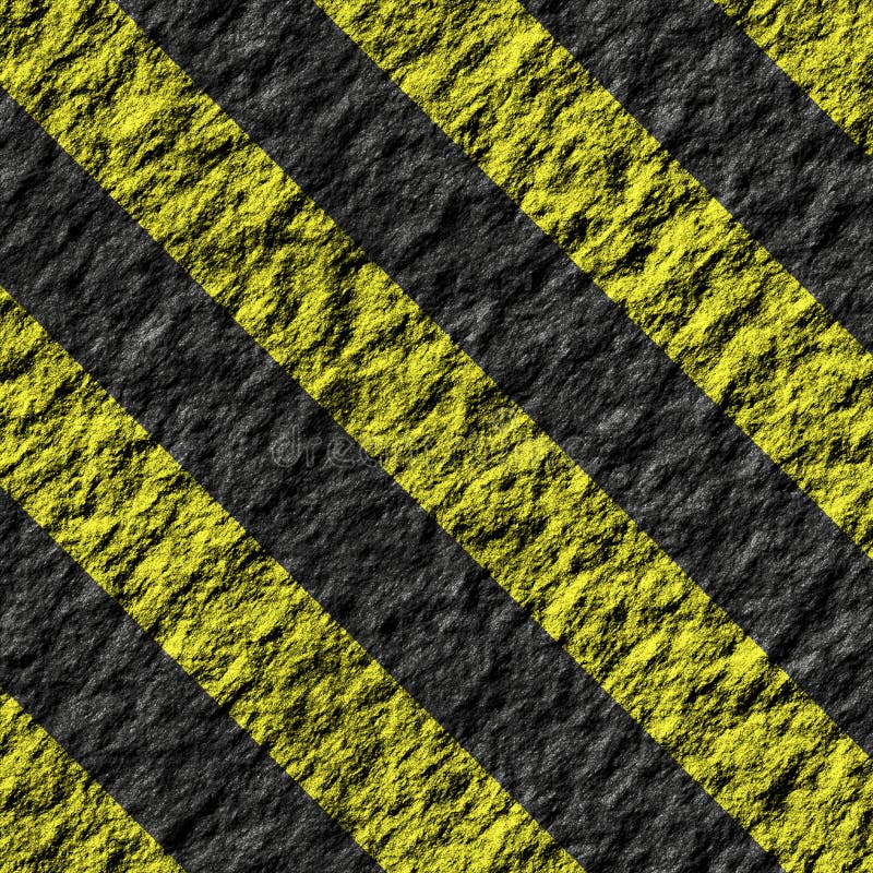 Hazard Lines Illustration stock illustration. Illustration of driveway ...