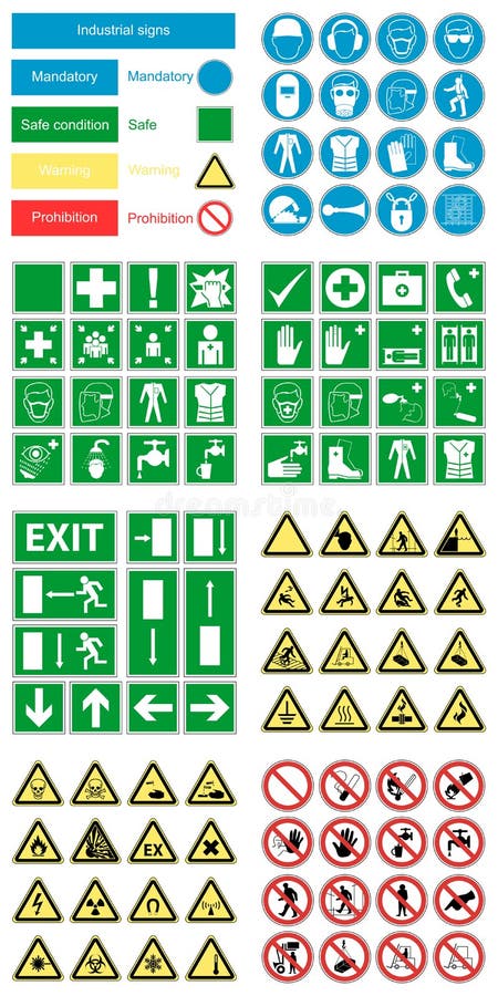 Office signs stock vector. Illustration of instructions - 11991583