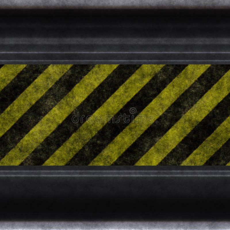 Old Hazard Wall Warning Sign Stock Vector - Illustration of rusted ...