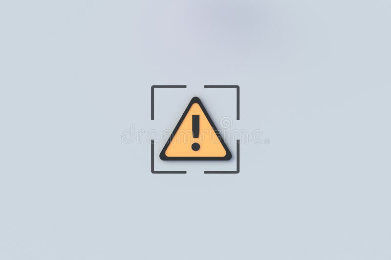 Critical Alert Triangle Stock Illustrations – 90 Critical Alert ...
