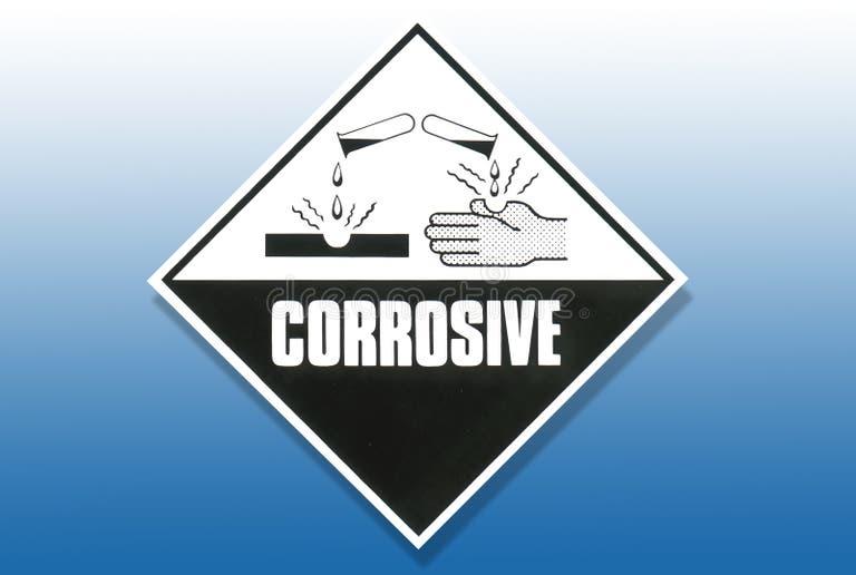 Corrosive Hazard Sign Stock Illustrations – 3,194 Corrosive Hazard Sign ...
