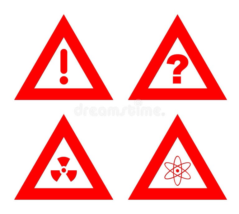 Triangular Warning Hazard Symbols Stock Illustrations – 430 Triangular ...