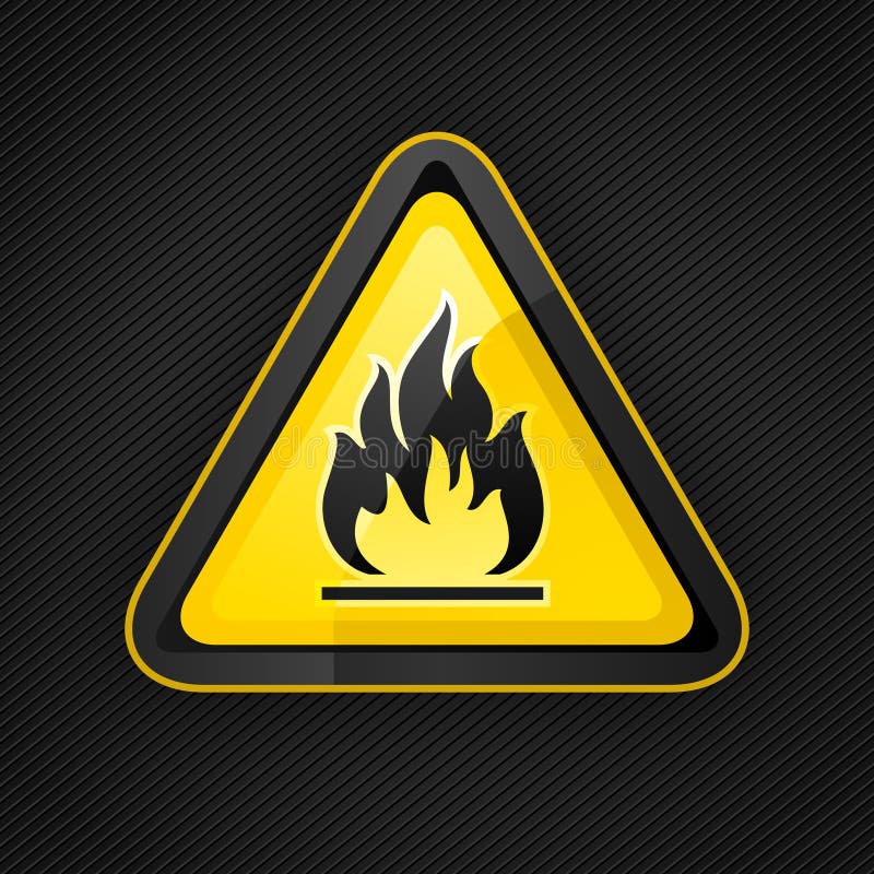 Flammable Triangle Stock Illustrations – 2,094 Flammable Triangle Stock ...