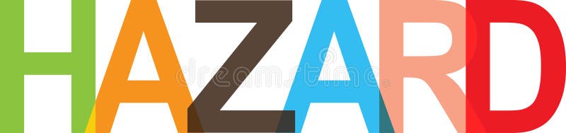 Hazard Management Procedure on Blue Stock Image - Image of review ...