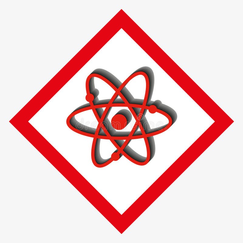 Hazardous Substances and Materials. Physical Hazard Signs Stock Vector ...