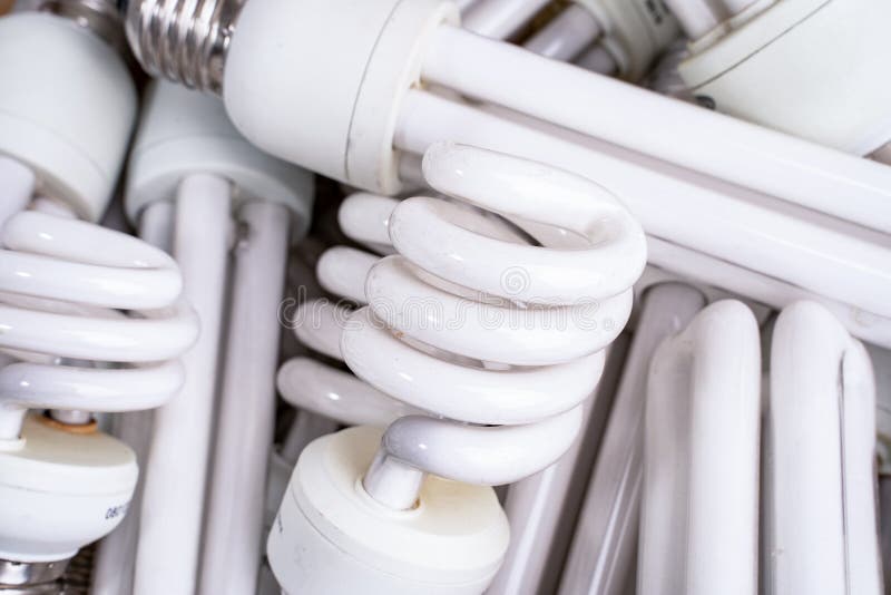 Hazardous and Toxic Electronic Waste. a Mixture of Discarded Light ...