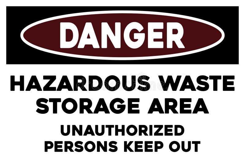 Hazardous Waste Sign Stock Illustrations – 6,839 Hazardous Waste Sign ...