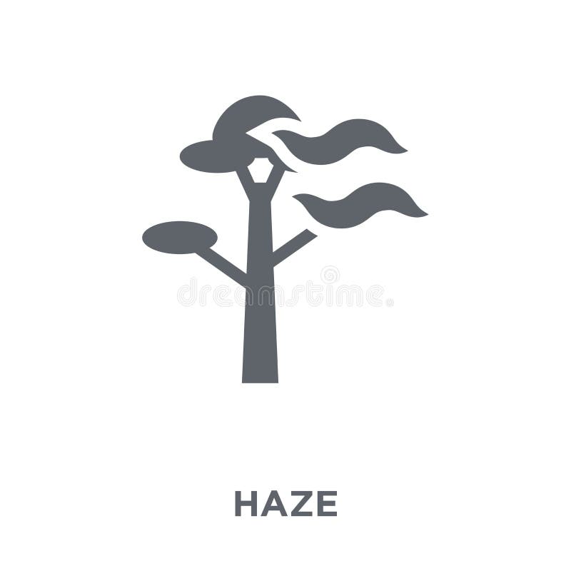 Haze Icon from Weather Collection. Stock Vector - Illustration of ...