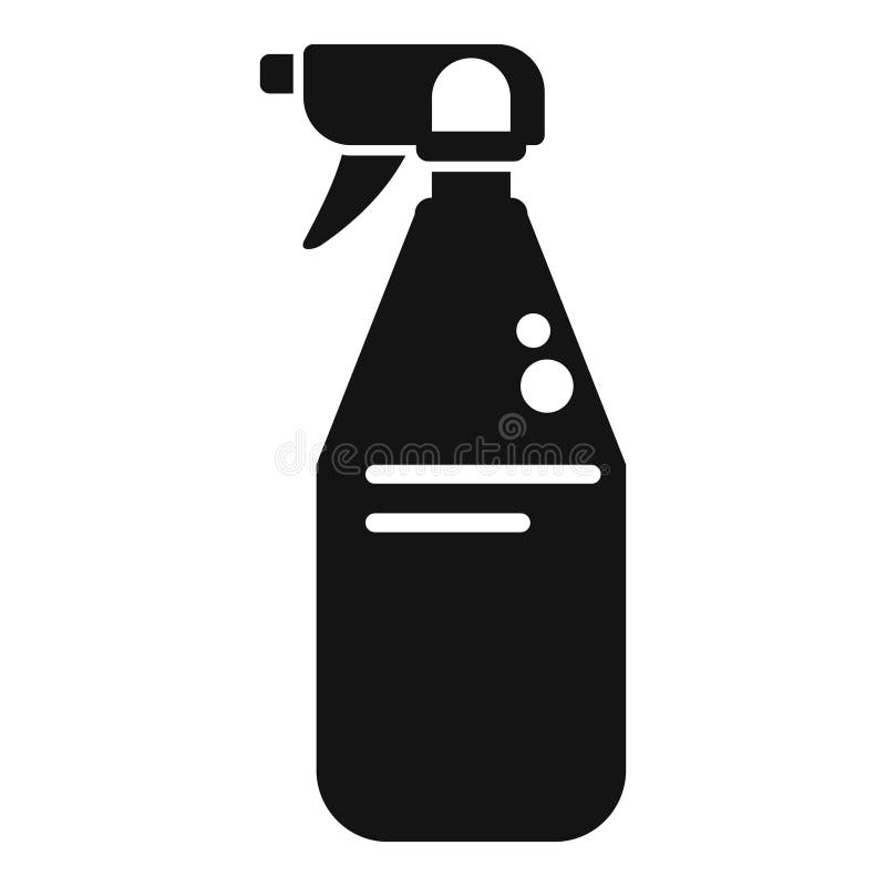Haze Sprayer Icon Simple Vector. Water Bottle Mist Stock Vector ...