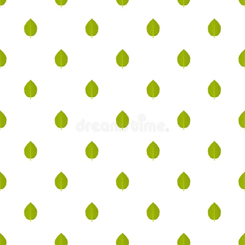Hazel Leaf Pattern Seamless Stock Vector - Illustration of jagged ...