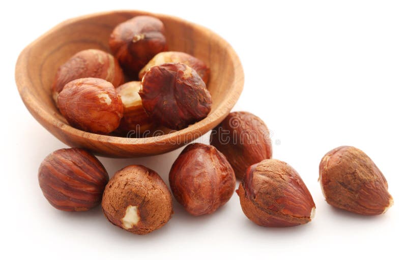 Hazelnoot stock afbeelding. Image of hazelnoot, bovenkant - 107401493