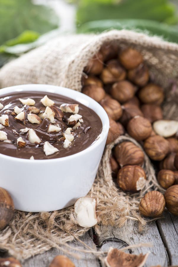 Hazelnut Cream stock photo. Image of ingredient, natural - 34991936