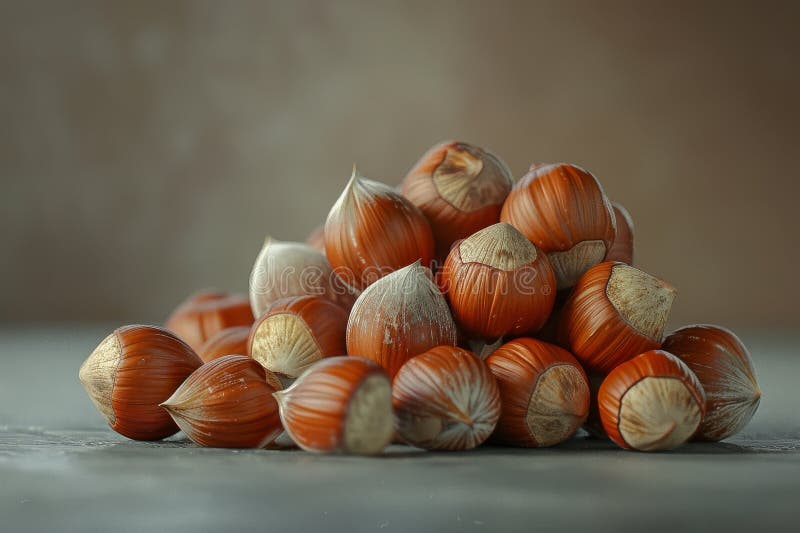Hazelnut Harvest stock illustration. Illustration of seasonal - 317300643