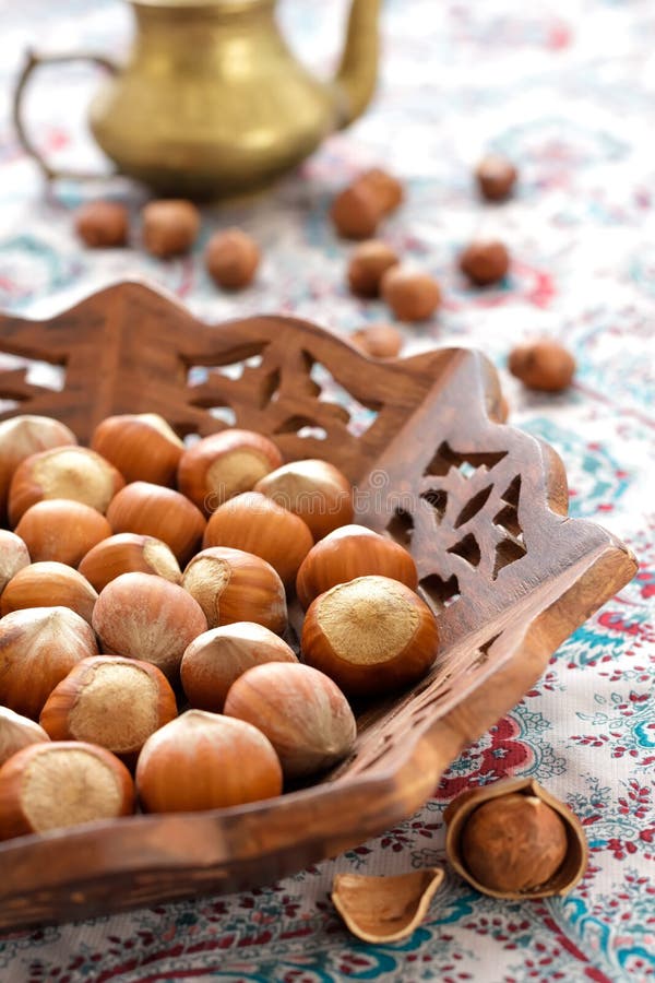 Hazelnut stock photo. Image of brown, crunchy, healthy - 30140518
