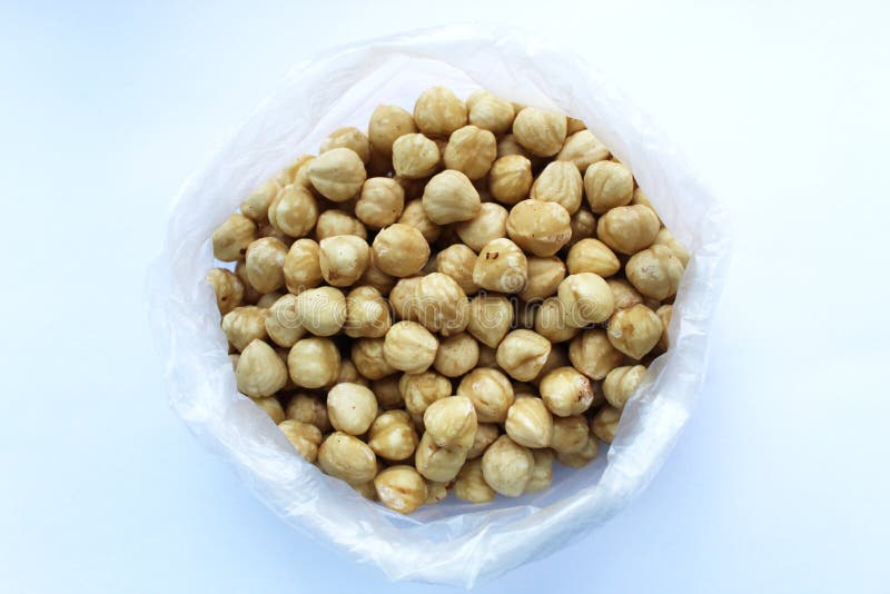 Hazelnut. Nuts in a Package. Stock Photo - Image of types, hazelnut ...