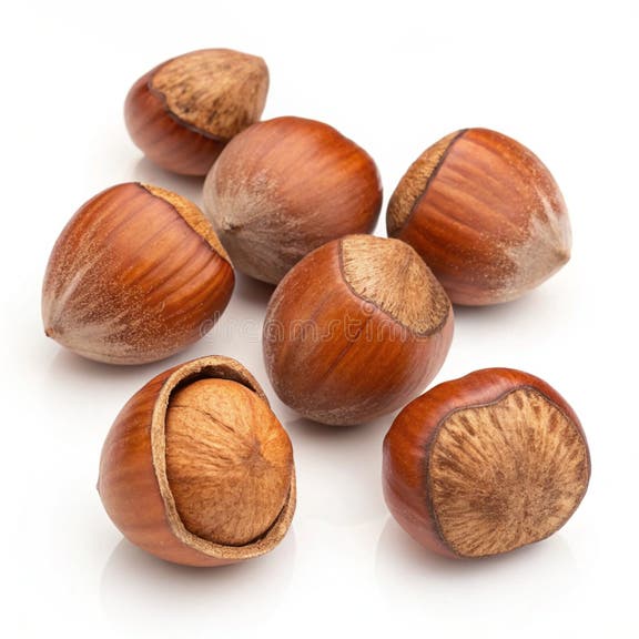 Hazelnuts Realistic Nuts stock illustration. Illustration of healthy ...