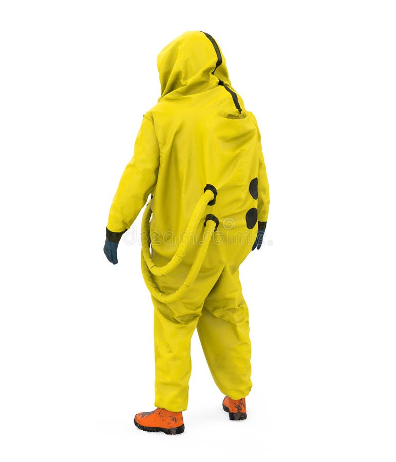 Hazmat Suit Isolated stock illustration. Illustration of disease ...