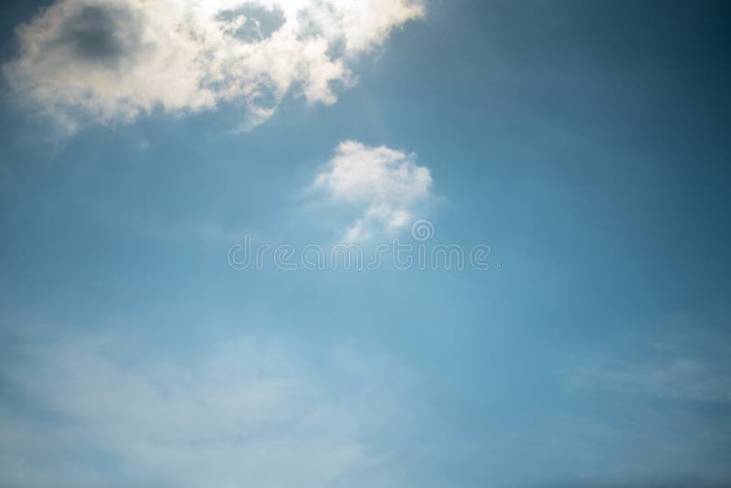Hazy Blue Sky with a Few Clouds Stock Image - Image of atmosphere ... Hazy Blue Sky with a Few Clouds Stock Image - Image of atmosphere ...