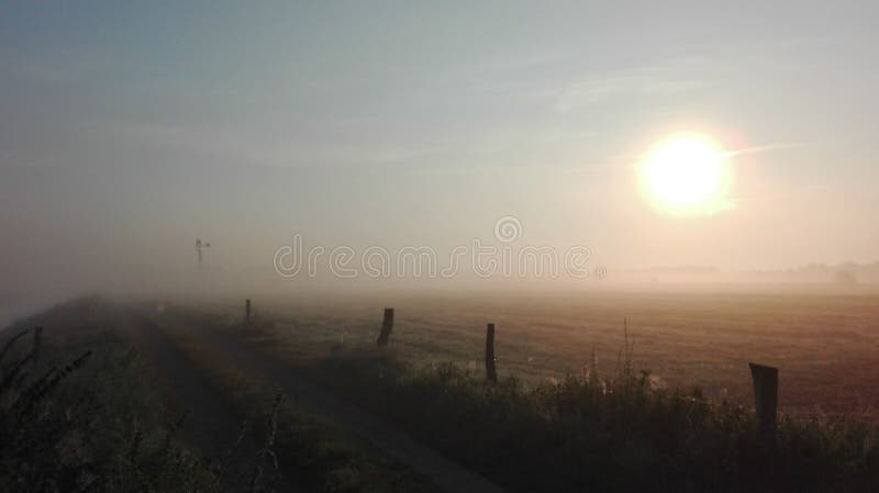 Hazy dawn stock photo. Image of haze, dawn, acre, field - 127553294