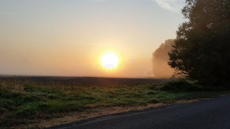 Hazy morning stock image. Image of hazy, morning, nature - 60553685
