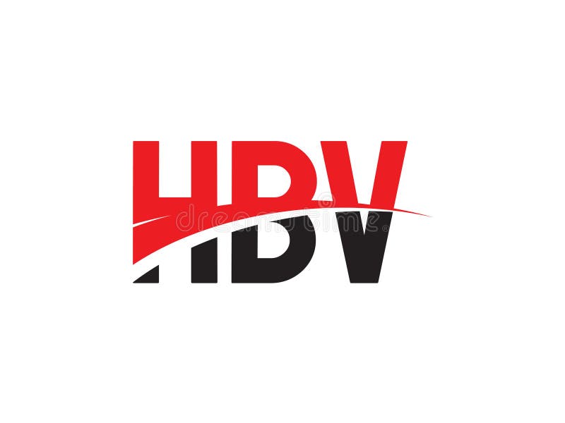 HBV Letter Initial Logo Design Vector Illustration Stock Vector ...