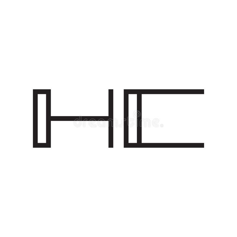 Hc Initial Letter Vector Logo Icon Stock Vector - Illustration of ...