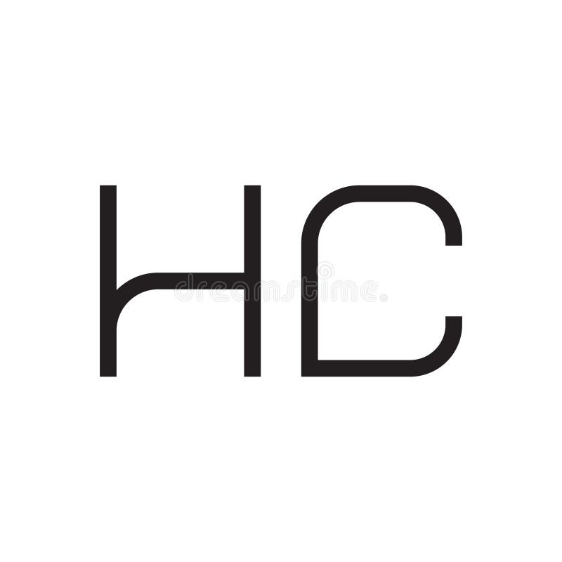 Hc Initial Letter Vector Logo Icon Stock Vector - Illustration of ...