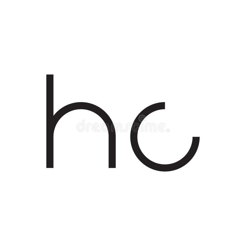 Hc Initial Letter Vector Logo Icon Stock Vector - Illustration of ...
