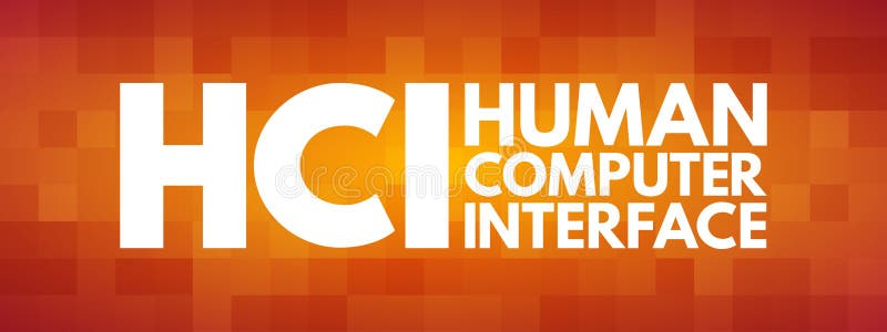 HCI - Human Computer Interface the Man-machine Studies or Man-machine ...