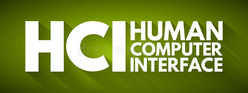 HCI - Human Computer Interface the Man-machine Studies or Man-machine ...