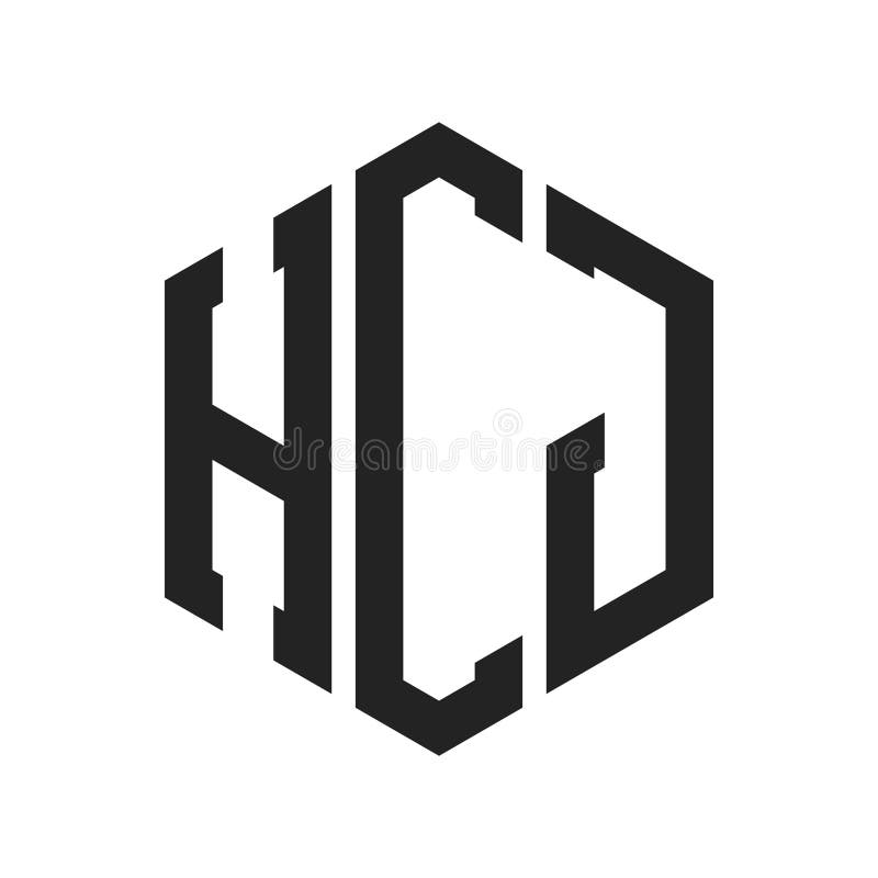 HCJ Logo Design. Initial Letter HCJ Monogram Logo Using Hexagon Shape ...
