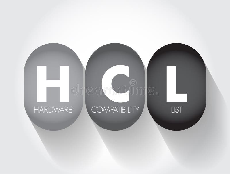 Hcl Hardware Compatibility List Is A Database Of Hardware Models And