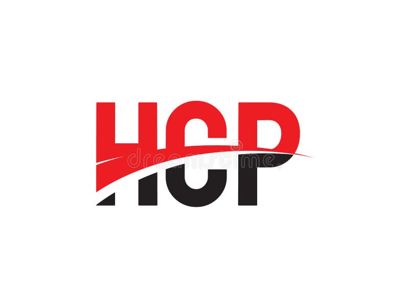 HCP Letter Initial Logo Design Vector Illustration Stock Vector ...