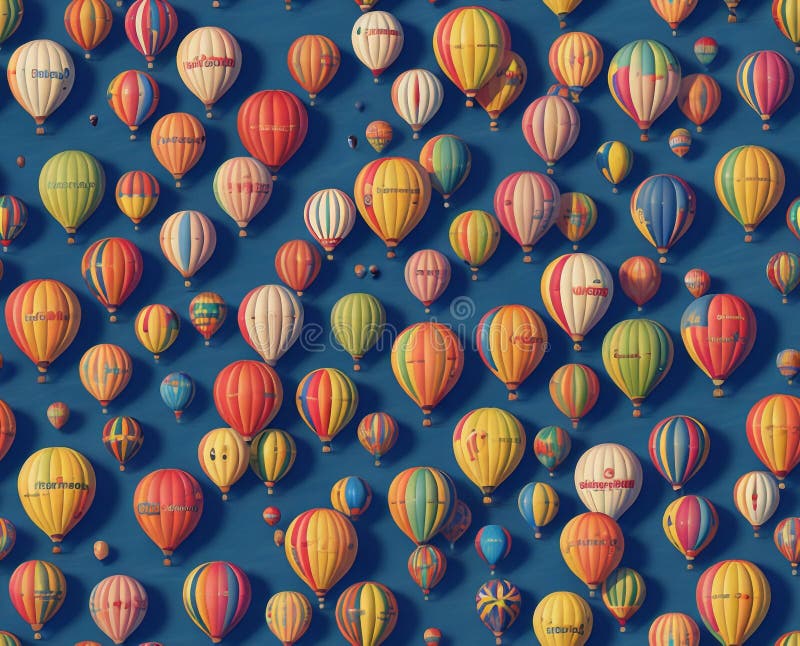 Background with Colored Balloons, Balloons on Abstract Background Stock ...