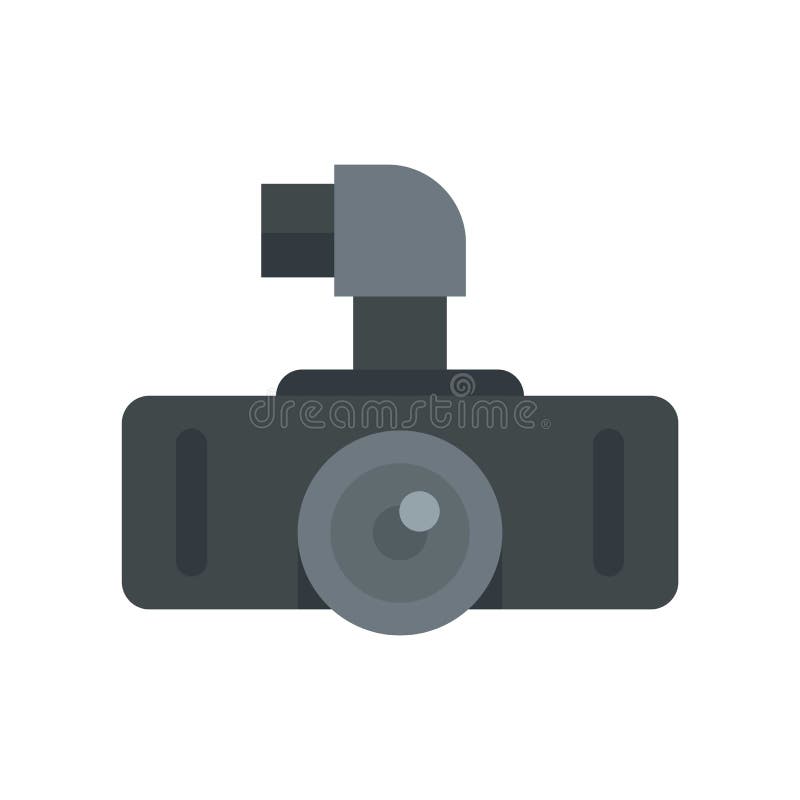 Hd Dvr Recorder Icon Flat Isolated Vector Stock Vector - Illustration ...