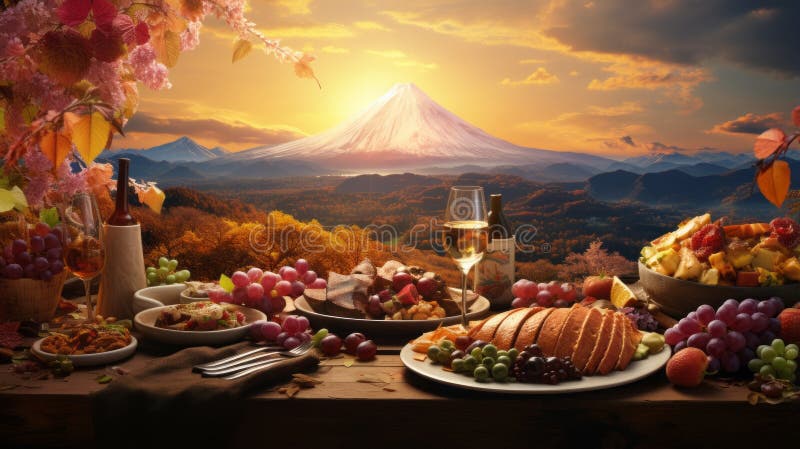 HD feast for screens stock illustration. Illustration of mount - 291098789