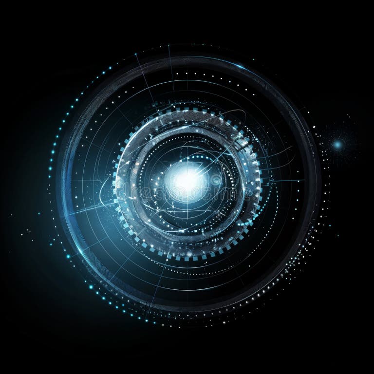 Luminous Circular Visual Effect Stock Illustrations – 1,954 Luminous ...