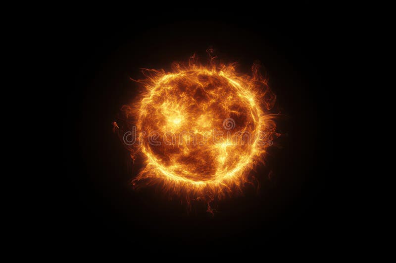 HD Solar Flare Against Plain Background Stock Image - Image of ...