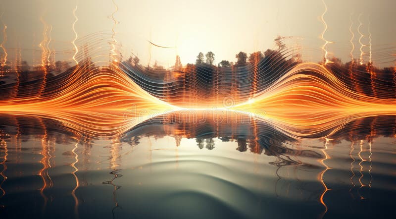 Hd Sound Wave Wallpaper, Visual Waves Background, Graphic Designed ...