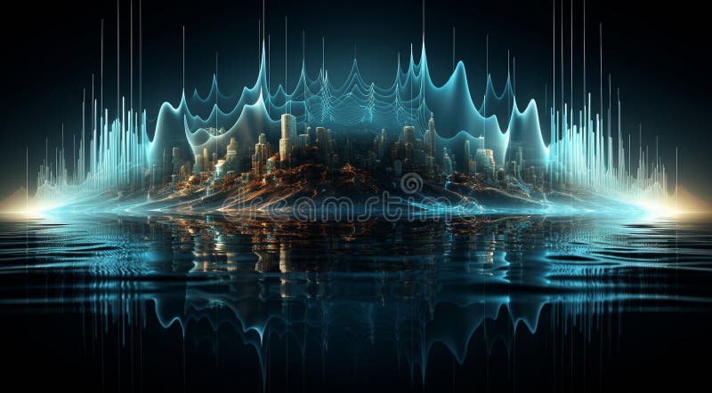 Hd Sound Wave Wallpaper, Visual Waves Background, Graphic Designed ...