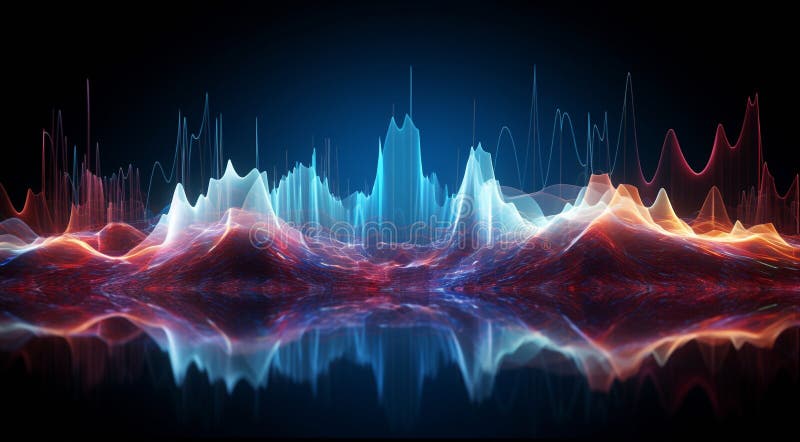 Hd Sound Wave Wallpaper, Visual Waves Background, Graphic Designed ...