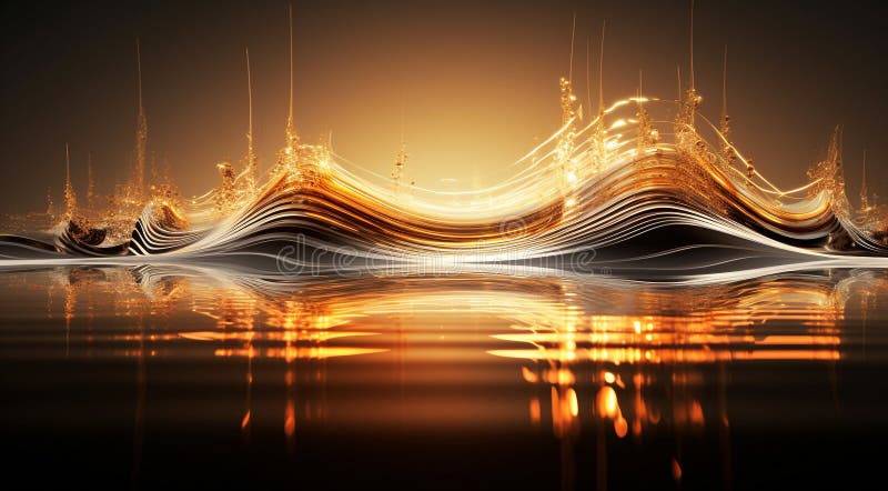 Hd Sound Wave Wallpaper, Visual Waves Background, Graphic Designed ...