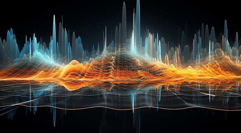 Hd Sound Wave Wallpaper, Visual Waves Background, Graphic Designed ...