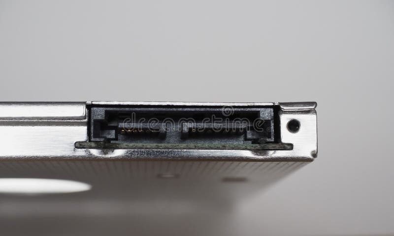 HD or SSD sata port stock image. Image of technological - 217909099