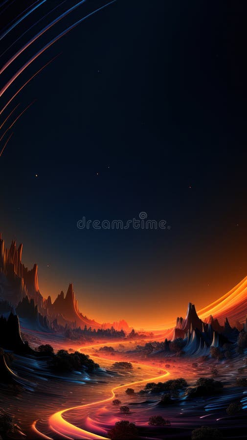 Hd Super Bright Colors. Created with Generative AI Stock Illustration ...